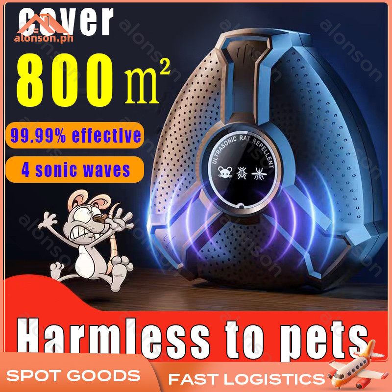 【Stronger 4 sonic waves】rat repellent ultrasonic rat radiation mouse ...