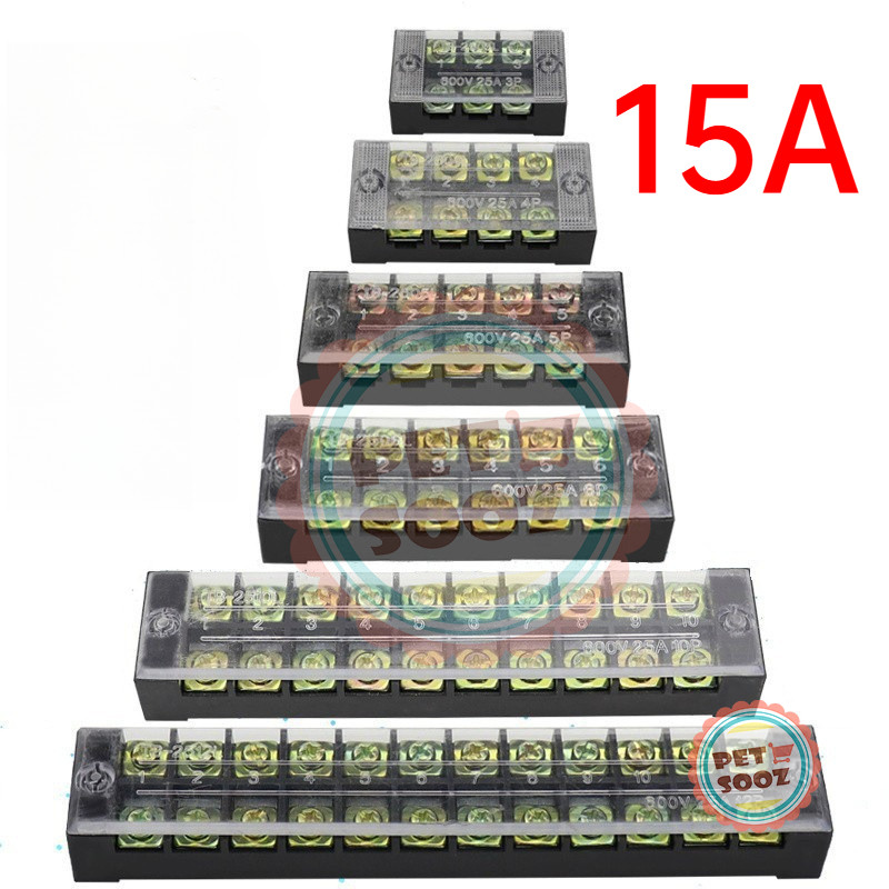 Terminal Block 15A 2way Molded type Electrical | Shopee Philippines