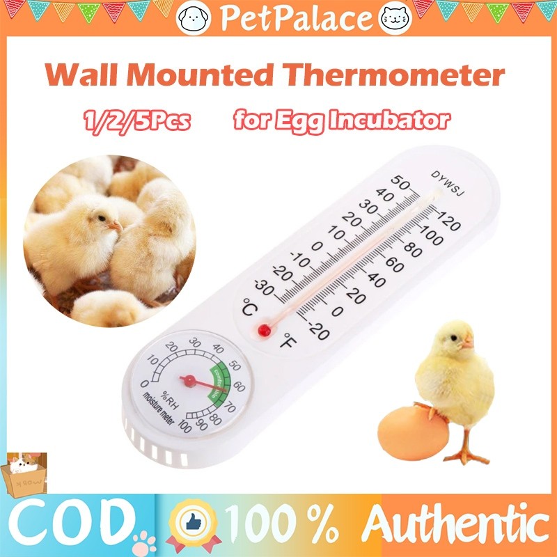 Humidity Meter Wall Mounted Analog Thermometer Hygrometer for Home Farm ...