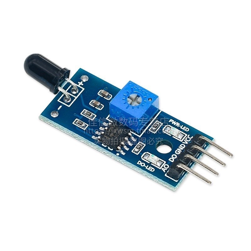 ♫flame Sensor Module Fire Source Detection Module Infrared Receiver Module 4 Wire System