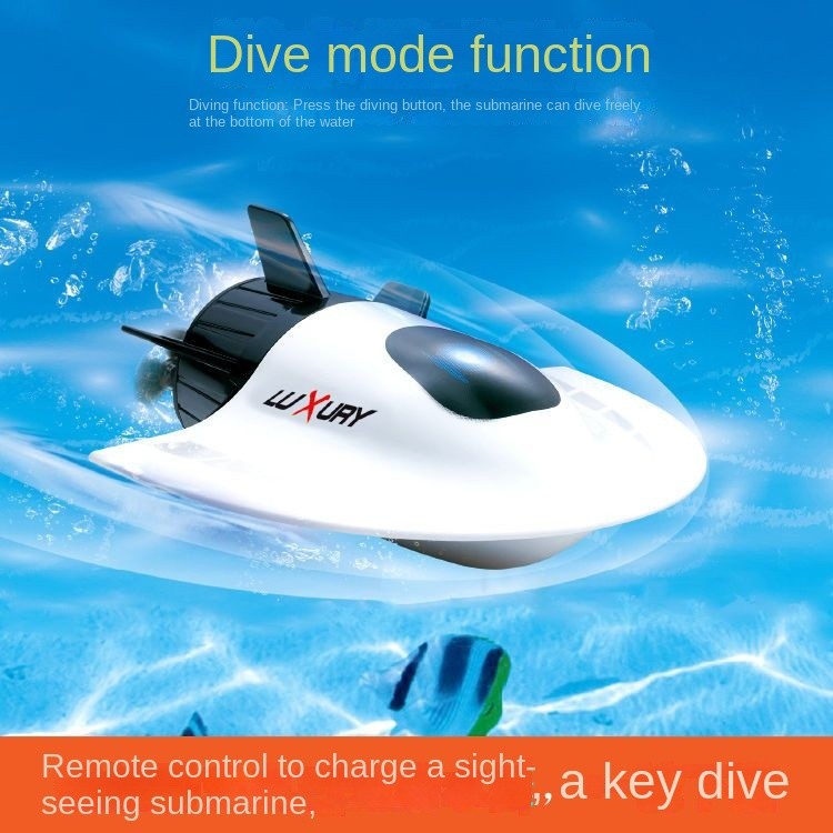 [Spot Goods] Soakable Remote Control Sightseeing Submarine Mini ...