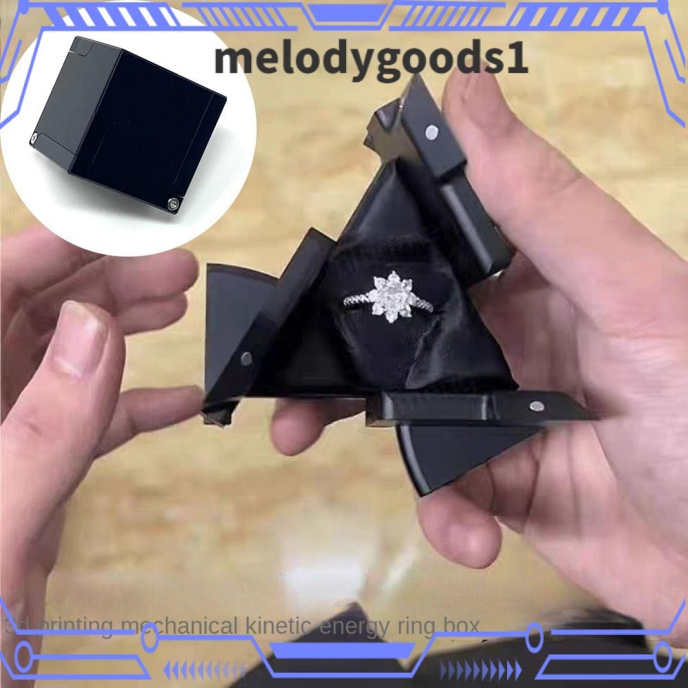 MELODYGOODS1 Kinetic Energy Ring Box, Cool Portable Mechanical ...