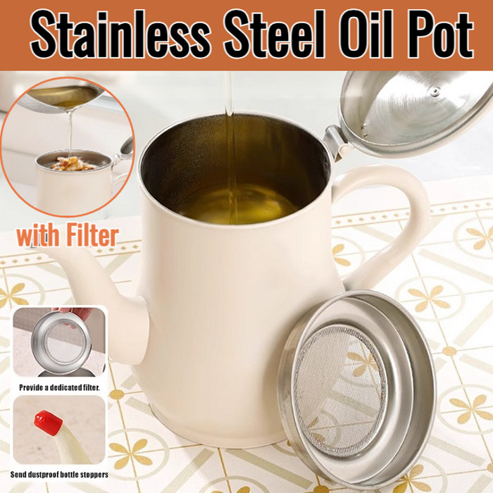 Lecythus Kitchen Oil Kettle Oil Separator Purifier Oil Bottle Oil ...