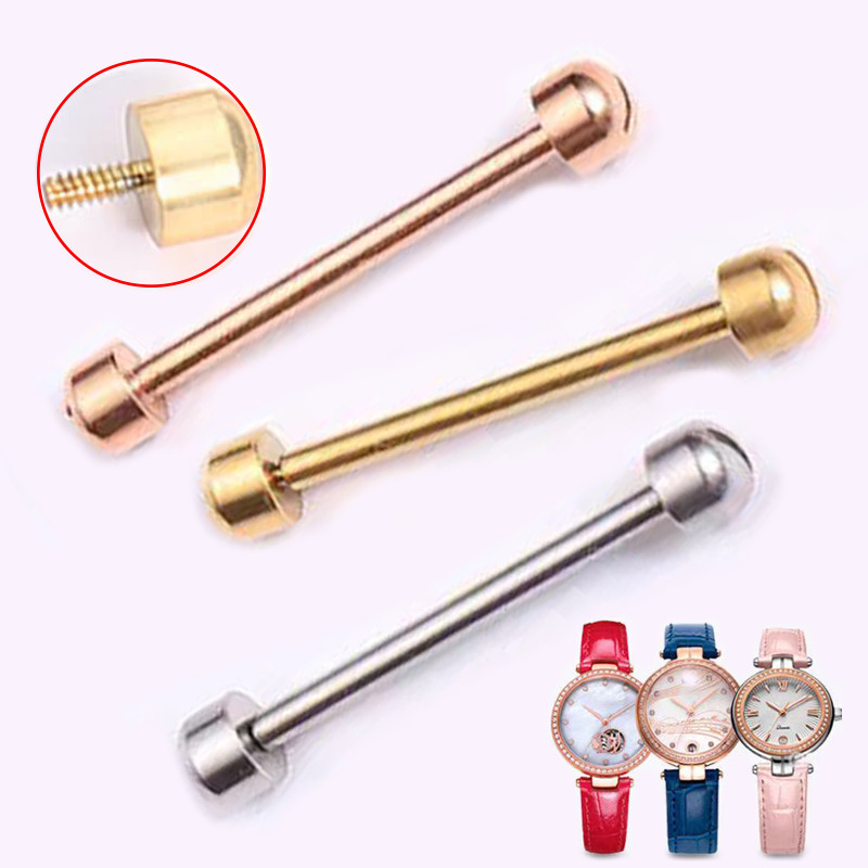 2Pcs Watch Strap Screw Rods Tube Watch Band Spring Bars 14mm 16mm 18mm ...