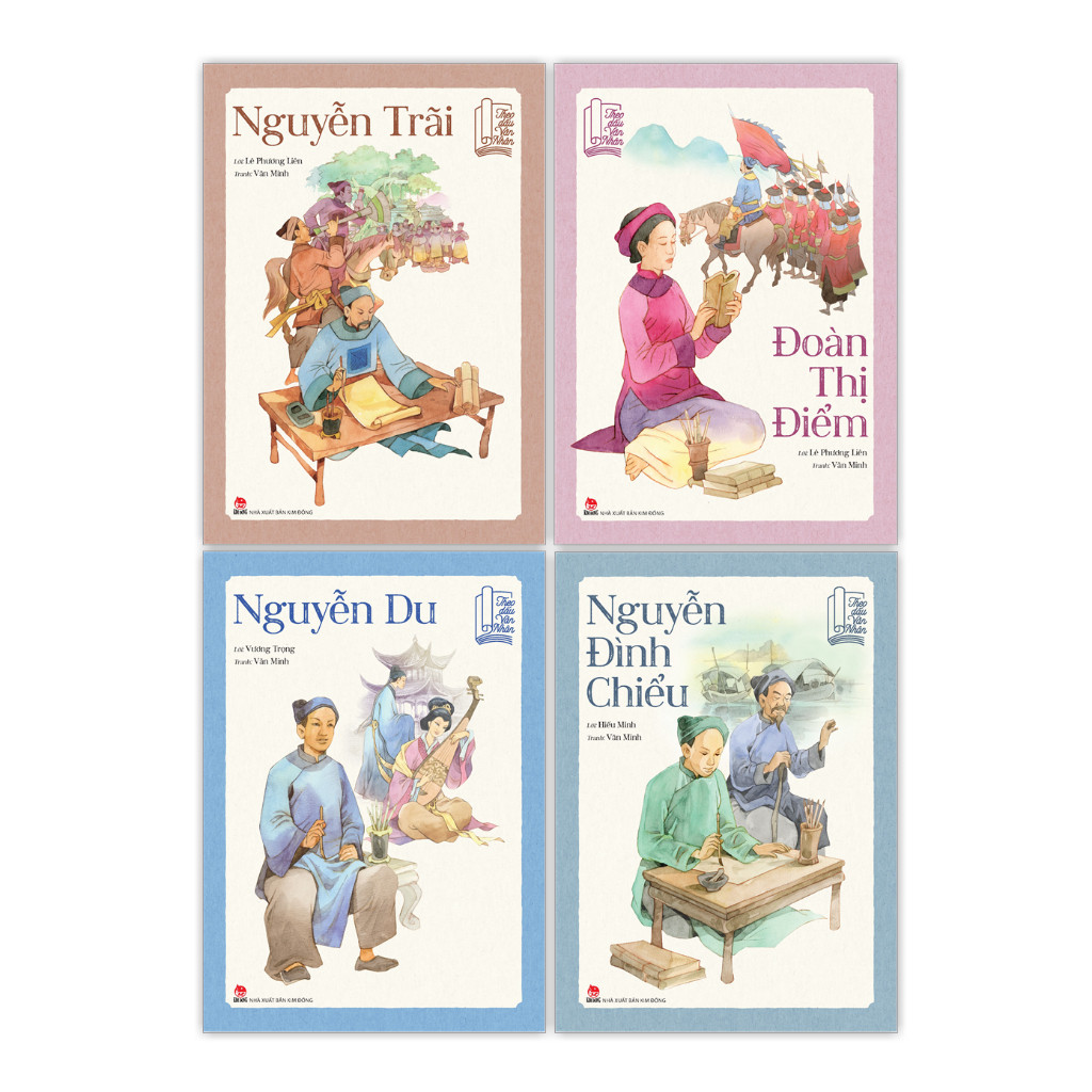 Book - Following Writers (4 Books) - Kim Dong | Shopee Philippines