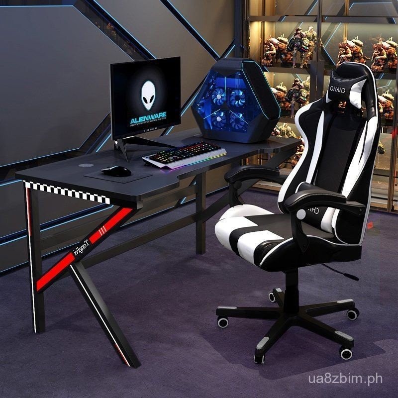 E-Sports Table and Chair Computer Table and Chair Suit Anchor Desktop ...