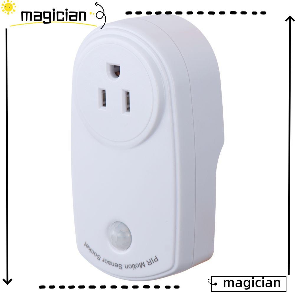 MAG Motion Sensor Switch, 120V/60HZ Copper Motion Sensor Light Socket ...