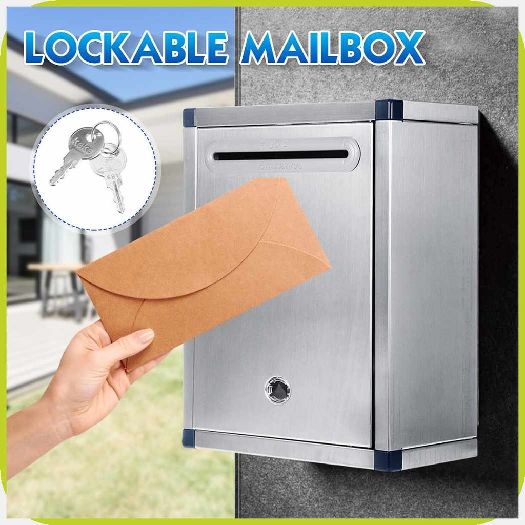 Stainless#S*Steel,Bt^Mail>YF)Letter}sM)Post}HT)Storage}w)Box}w)Outdoor ...