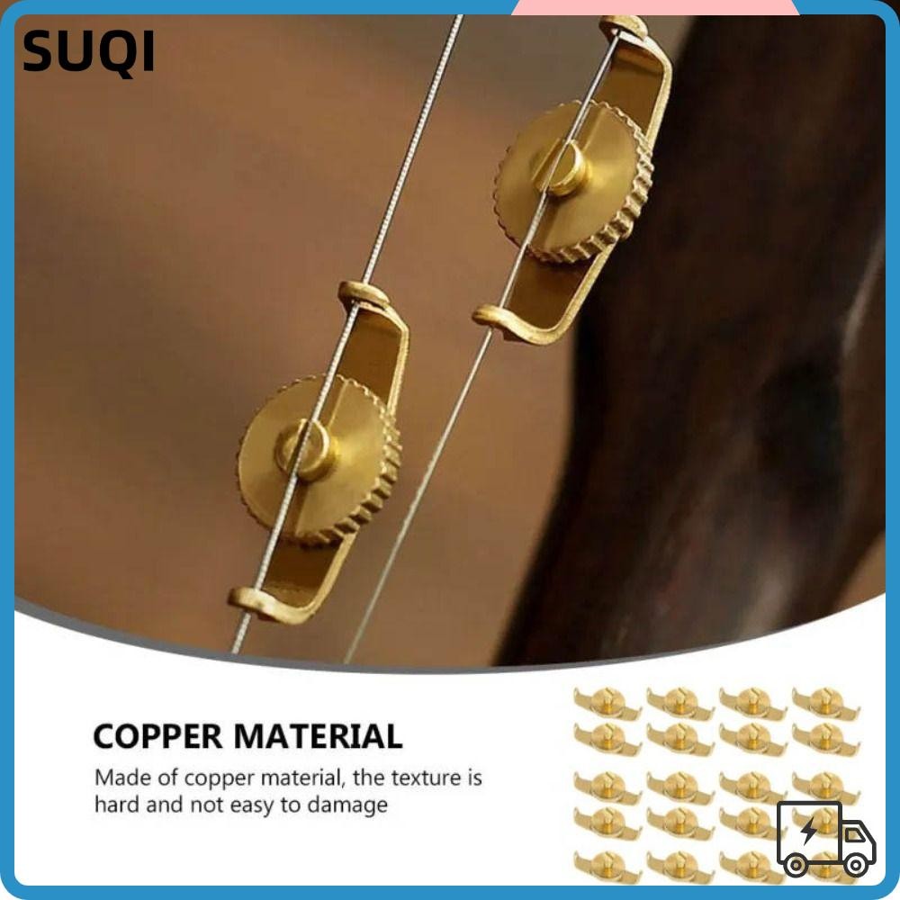 HI-SUQI ErhuTrimmer, 20Pcs Fine Tuning String Erhu Fine Tuners ...