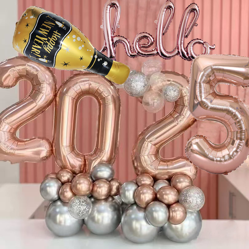 16inch Retro Aluminum Film Balloon Conjoined English Small Letter Hello ...