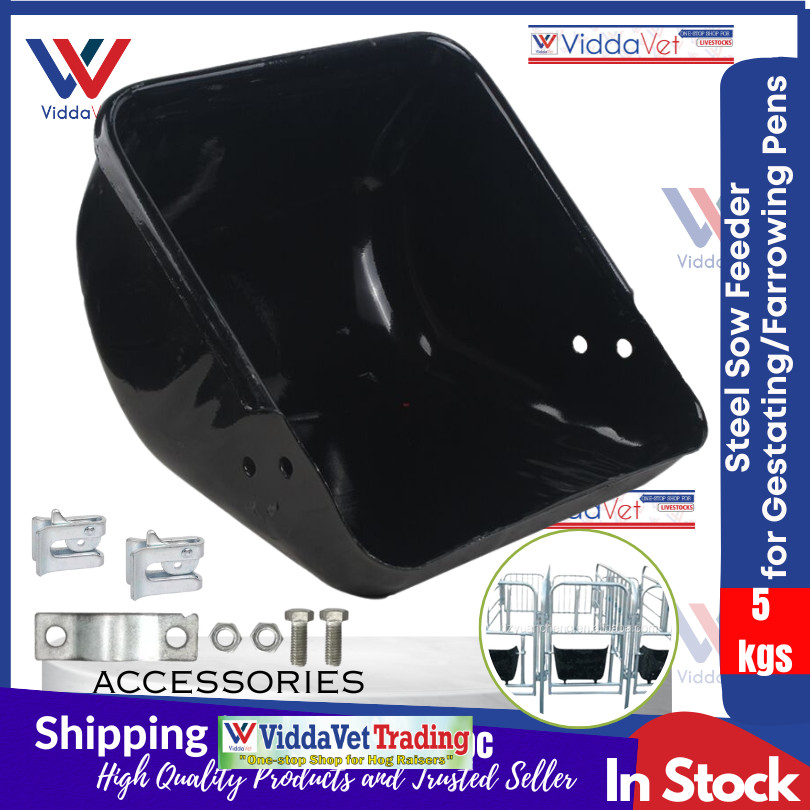 Durable steel feeder gestating pen metal sow feeder pig feeder pig ...