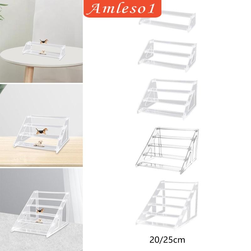[Amleso1] Large Riser Display Stand Showcase Fixtures Clear Acrylic ...