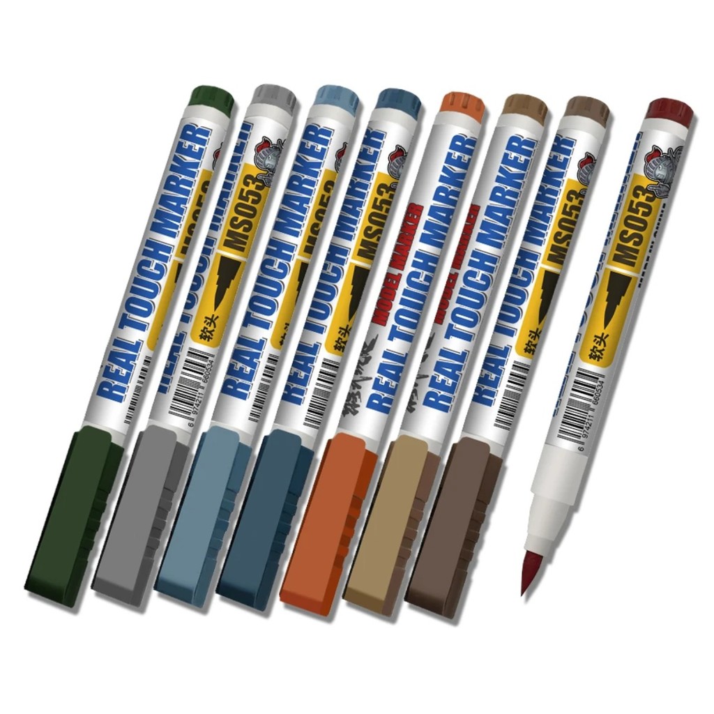 Real Touch Marker Soft Tip for Aging Gundam Gunpla GK Model Water Based ...