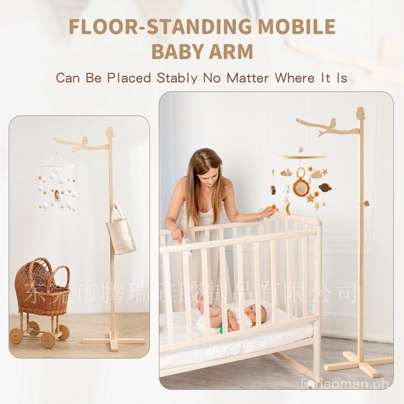 Bracket Floor-to-Ceiling Cross-Border Baby Bird Crib Mobile Newborn ...
