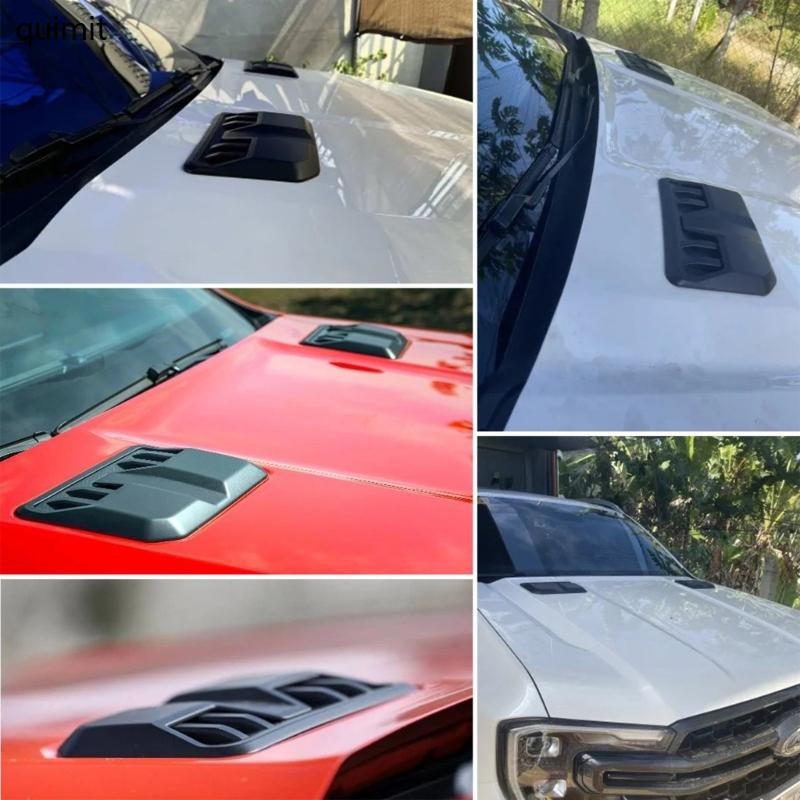 QUIM Stylish Engine Hood Vent Cover Plastic Hood Vent for Enhances ...