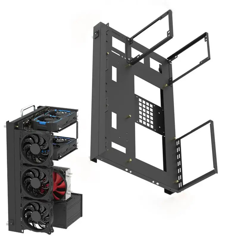 Mini ATX MATX ITX PC Test Bench Open Air Frame D IY Case Portable ...