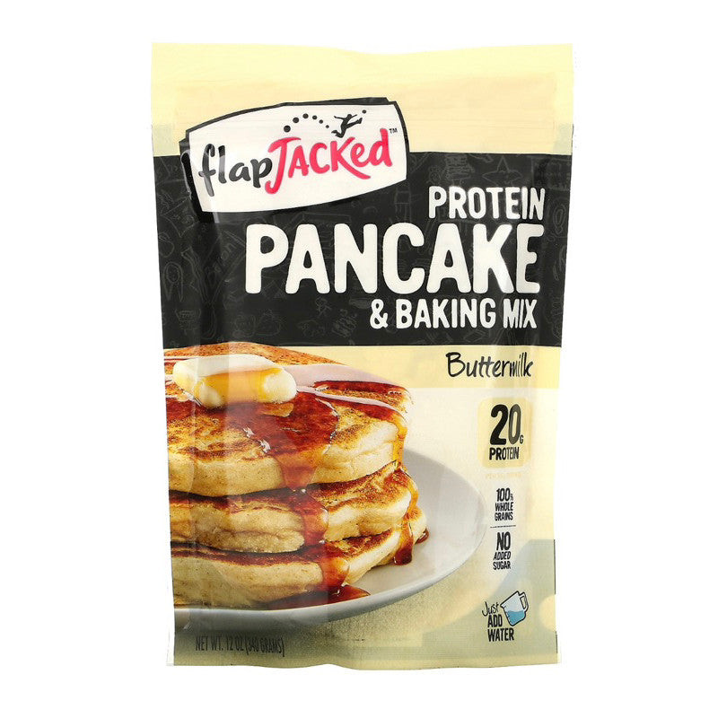 Flapjacked Buttermilk Protein Pancake & Baking Mix 340g | Shopee ...