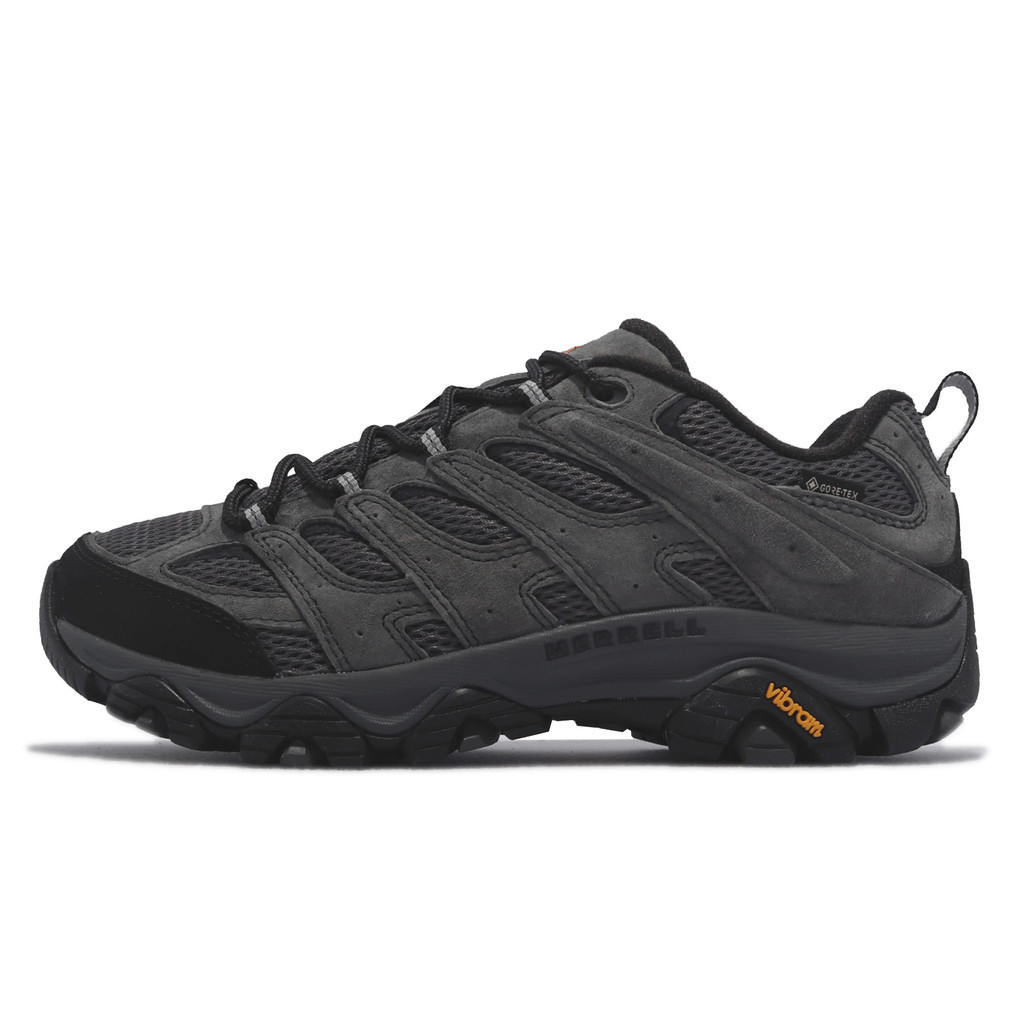 Merrell Outdoor Shoes Moab 3 GTX Wide Men's Gray Black Hiking ...
