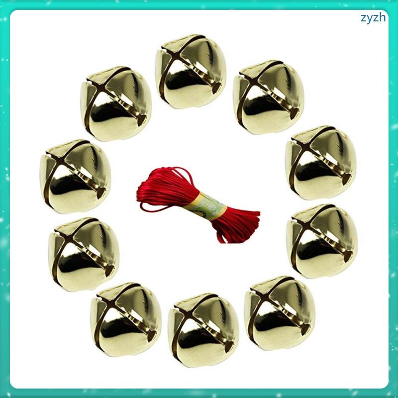 Jingle Bell Craft Golden Hanging Christmas Bells Tree for Miniature ...