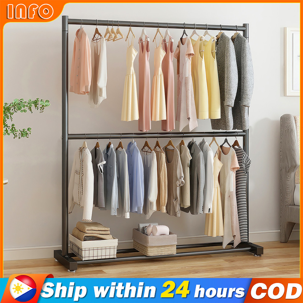 Sampayan Metal Heavy Duty Clothes Organizer Clothes Rack Drying Rack ...
