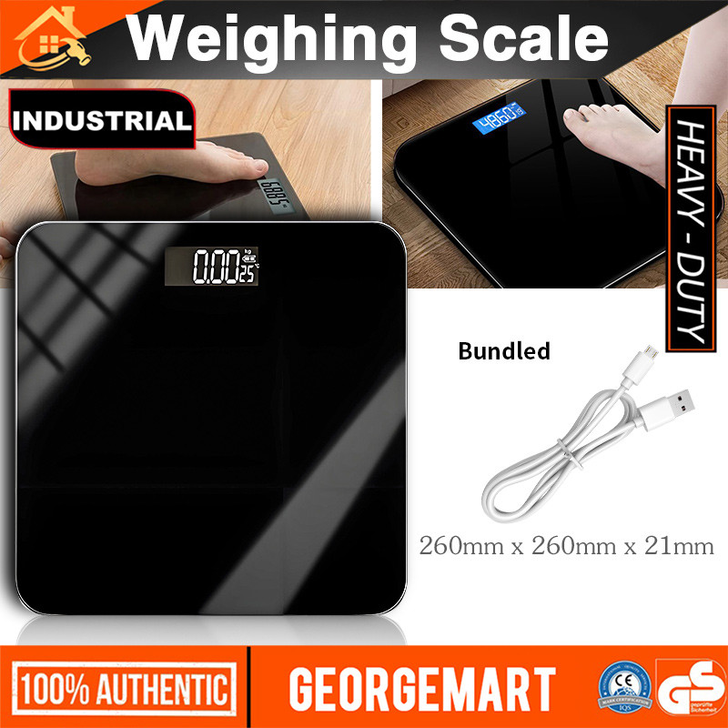 Weight Scale Digital LCD Electronic Body Weight Scale Highly Accurate ...