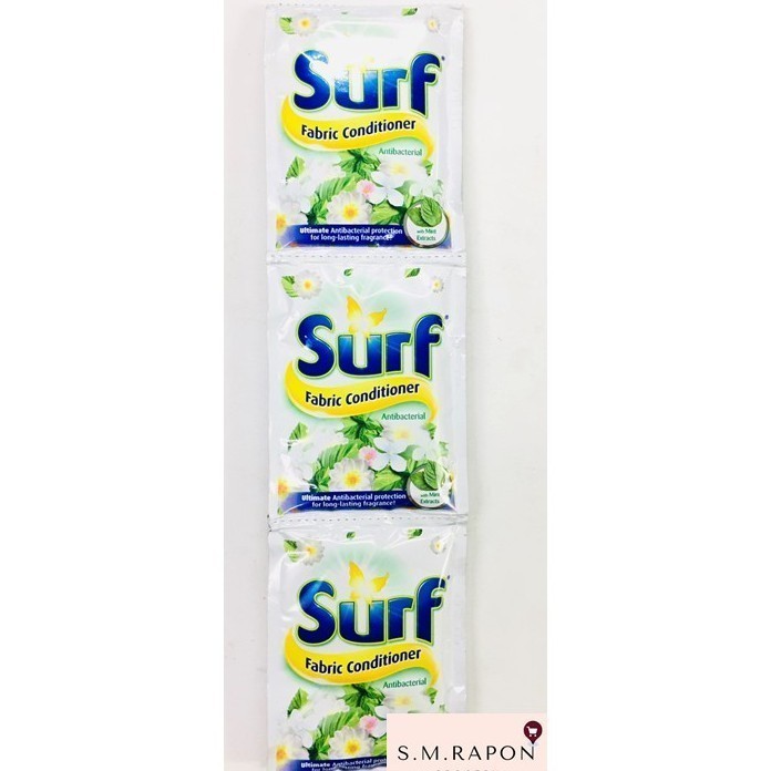 Surf Liquid Fabcon Fabric Conditioner Sachet 25mL by 6s | Shopee ...