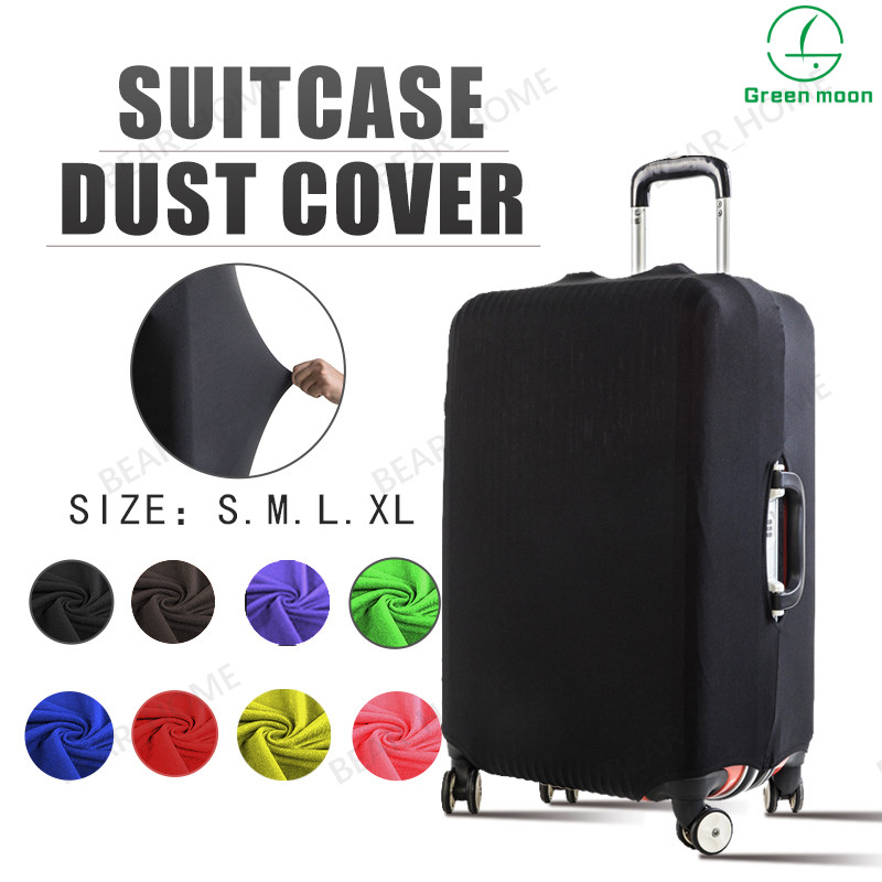 Green Moon Luggage Cover / Spandex Elastic Suitcase Cover Trolley ...