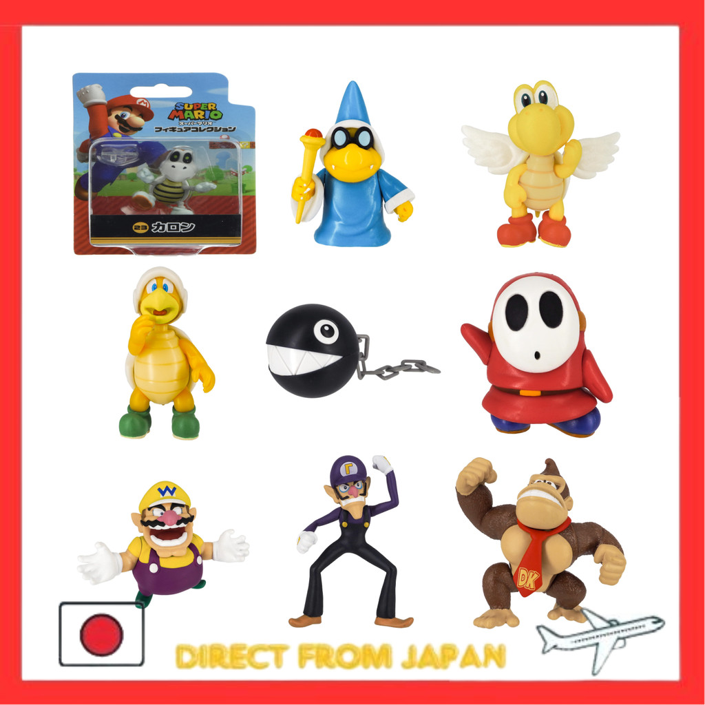 Sanei Boeki Super Mario Figure Collection Peach FCM-005 ,FCM-023 Charon,FCM-024 Kamek,FCM-025 ...