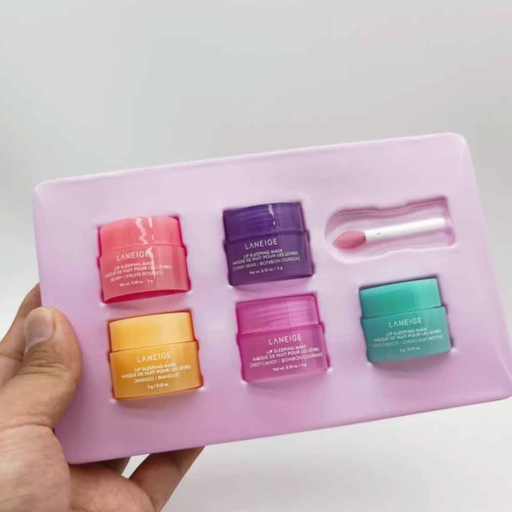 LANEIGE--Midnight Minis Lip Set of 5 X 3G Lip Sleeping Mask Balm Gift ...