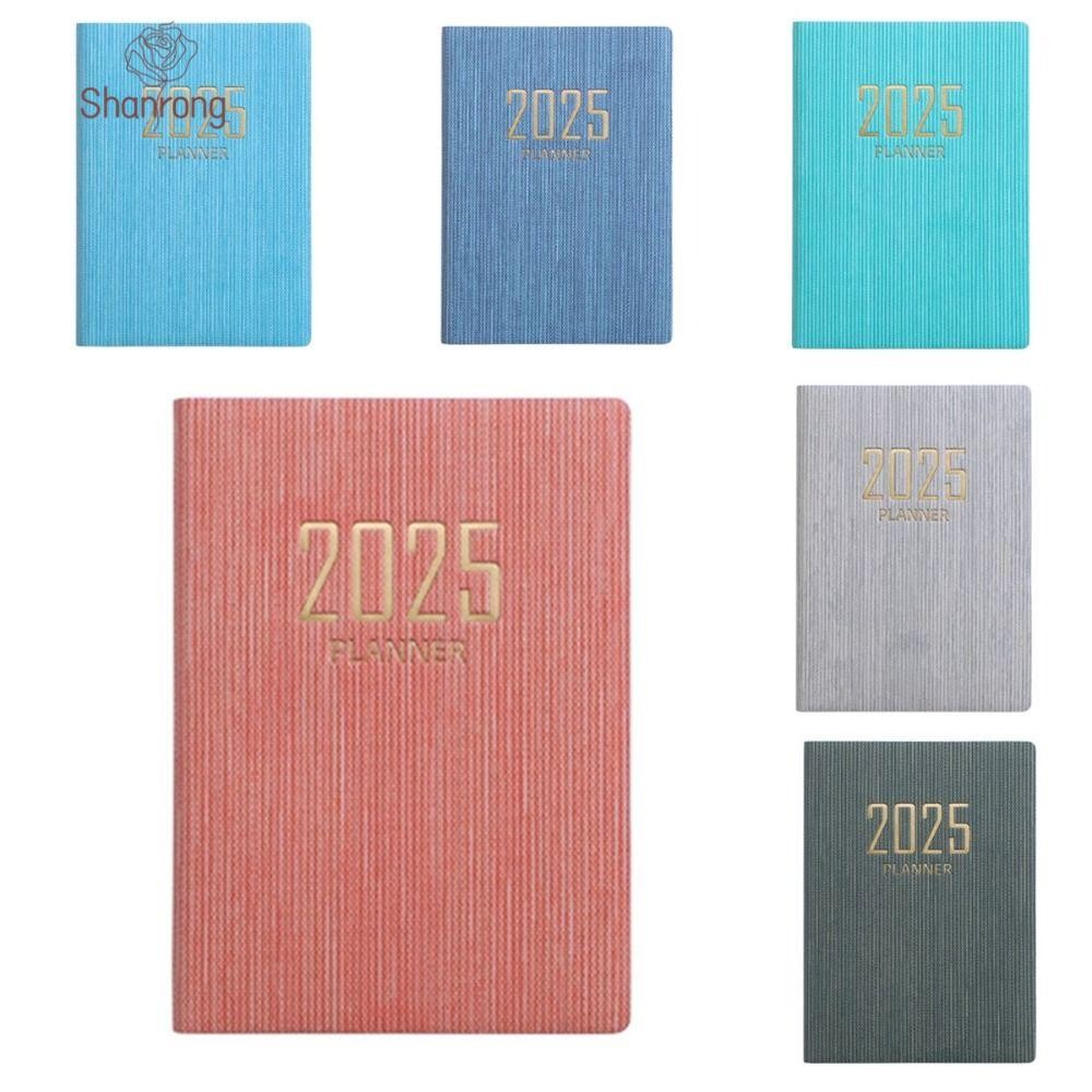 SHANRONG calendars for 2025 A7 Mini Pocket Notebook, English 12 Months ...