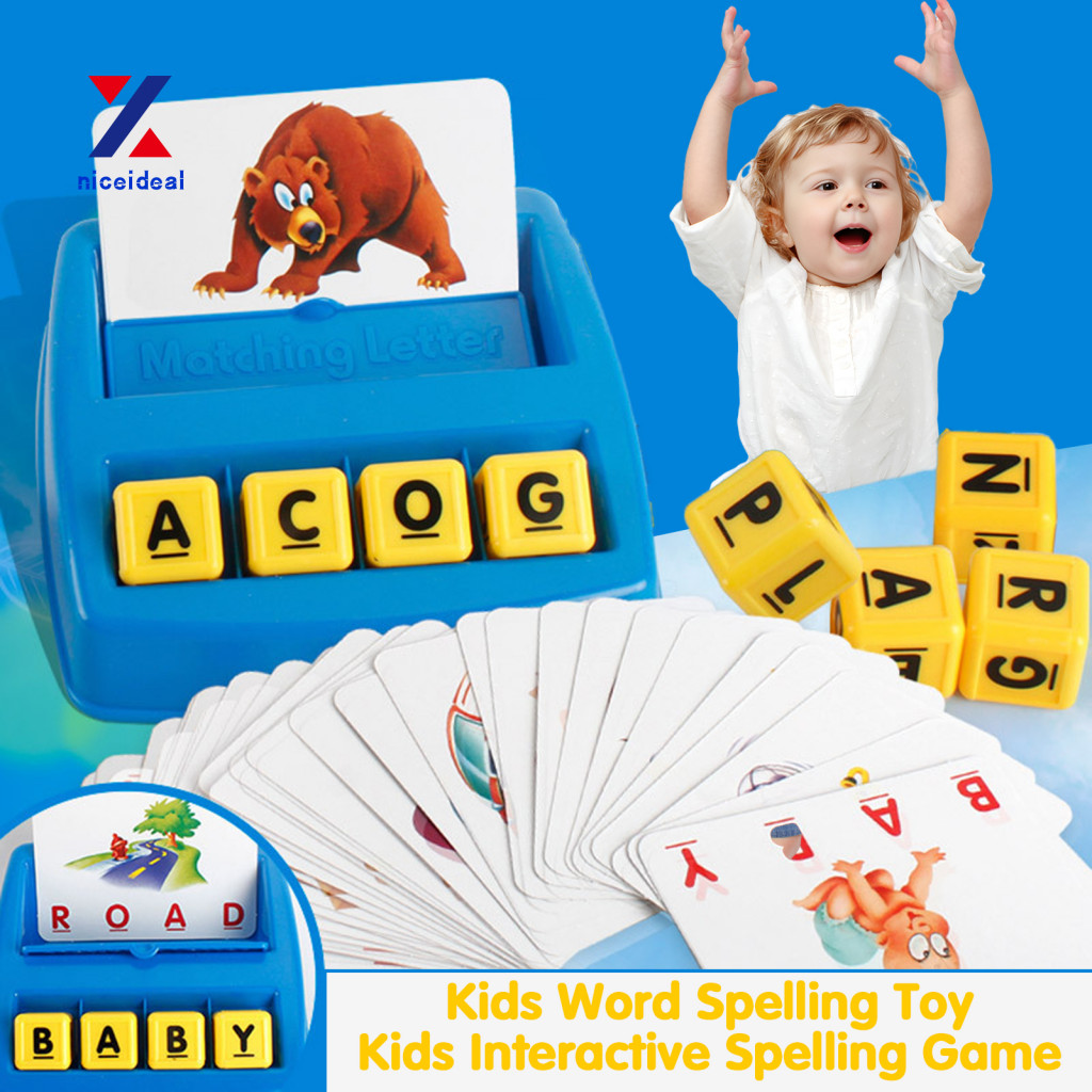 [Ready stock] Toddlers Alphabet Puzzle Game Toddlers Alphabet Matching Game Abc Matching Game ...