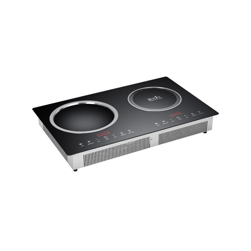 New5000W High-Power Induction Cooker Double Burner Embedded Flat ...