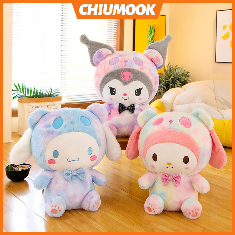 25cm Sanrio plush toy Colorful Kuromi My Melody Cinnamoroll Hello Kitty Kawaii Doll Soft Doll ...