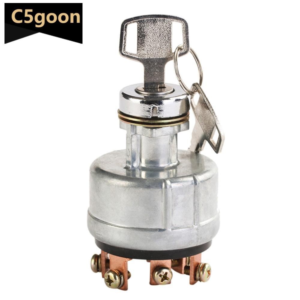 C5GOON Universal Ignition Switches with Key Starter ON /OFF Switch with ...
