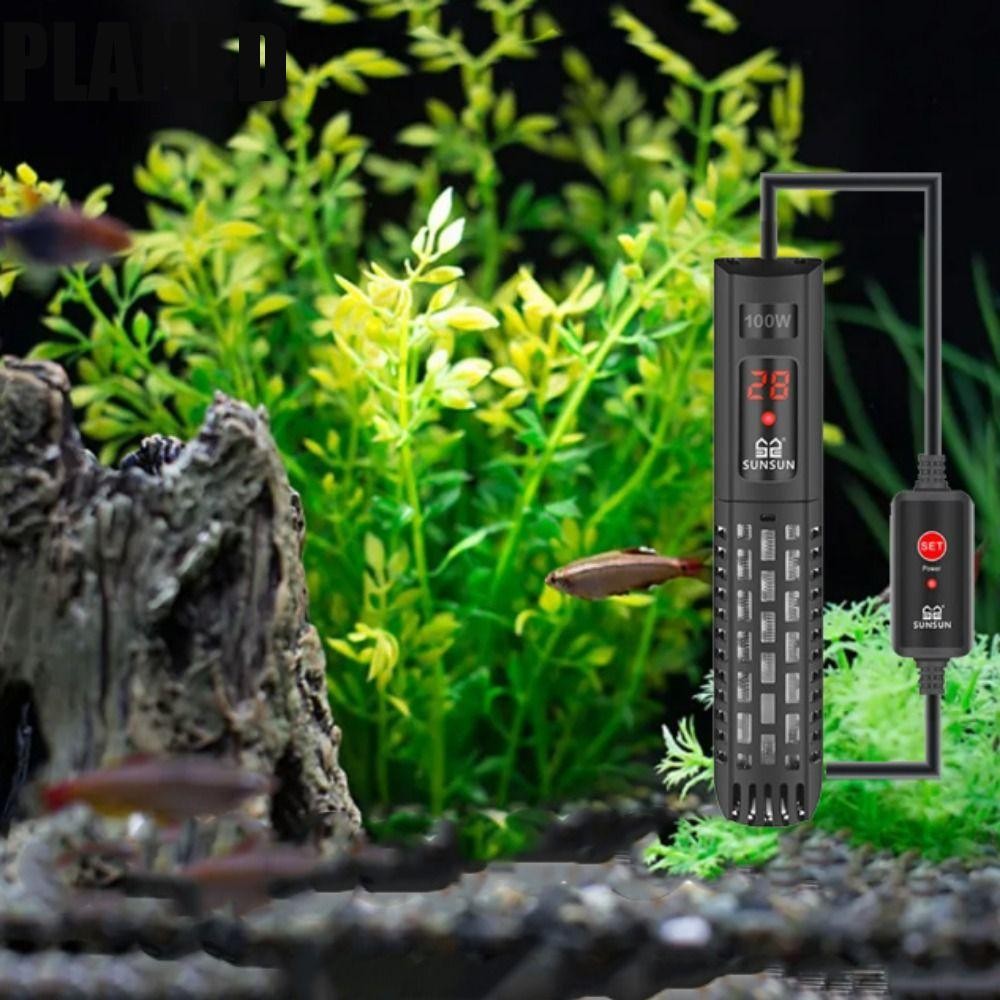 PLANED LCD Display Digital Water Heating Rod, 50-500W Adjustable ...