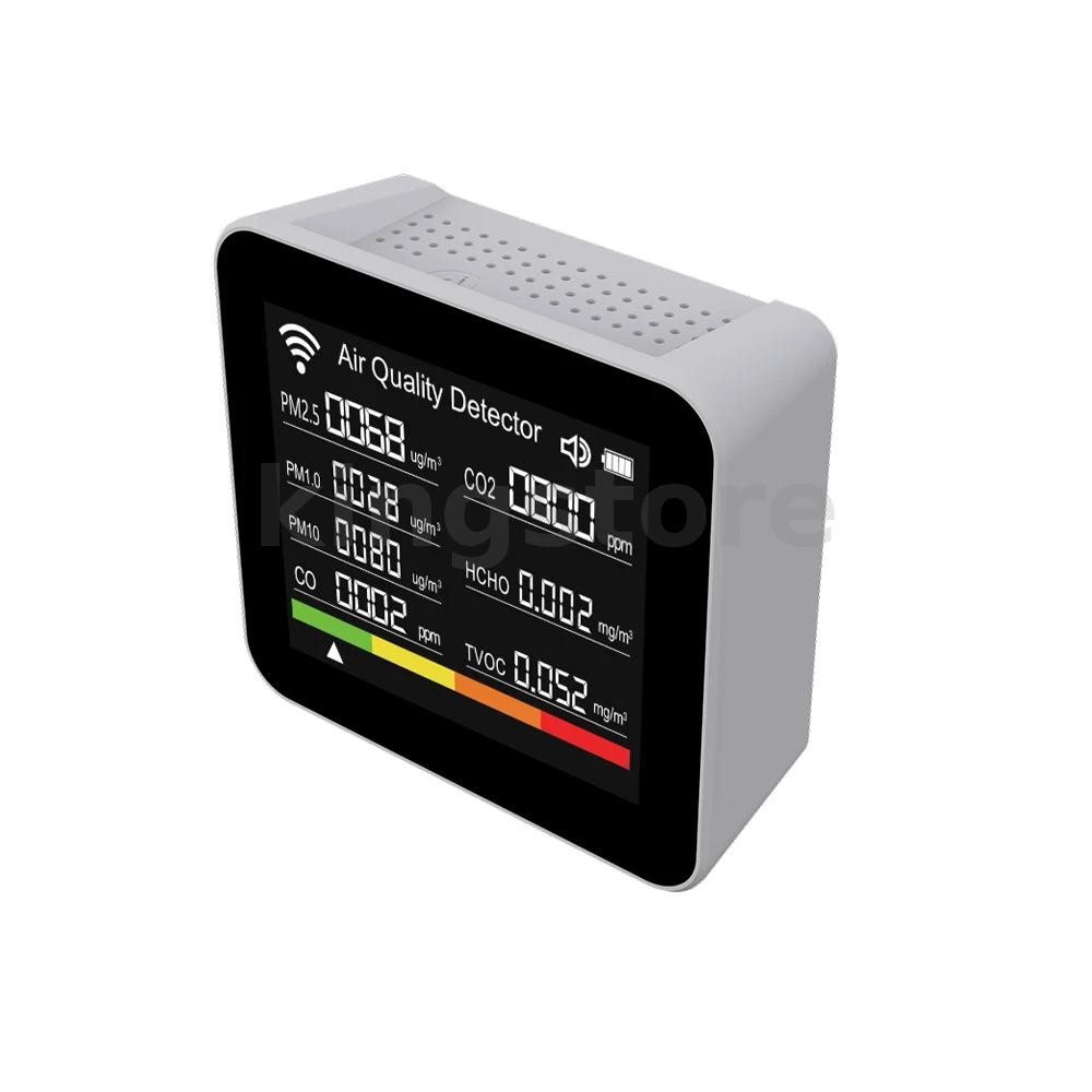 20-in-1 Tuya Multifunctional Air Quality Detector CO2 CO TVOC HCHO PM2.5 Temperature Humidity ...