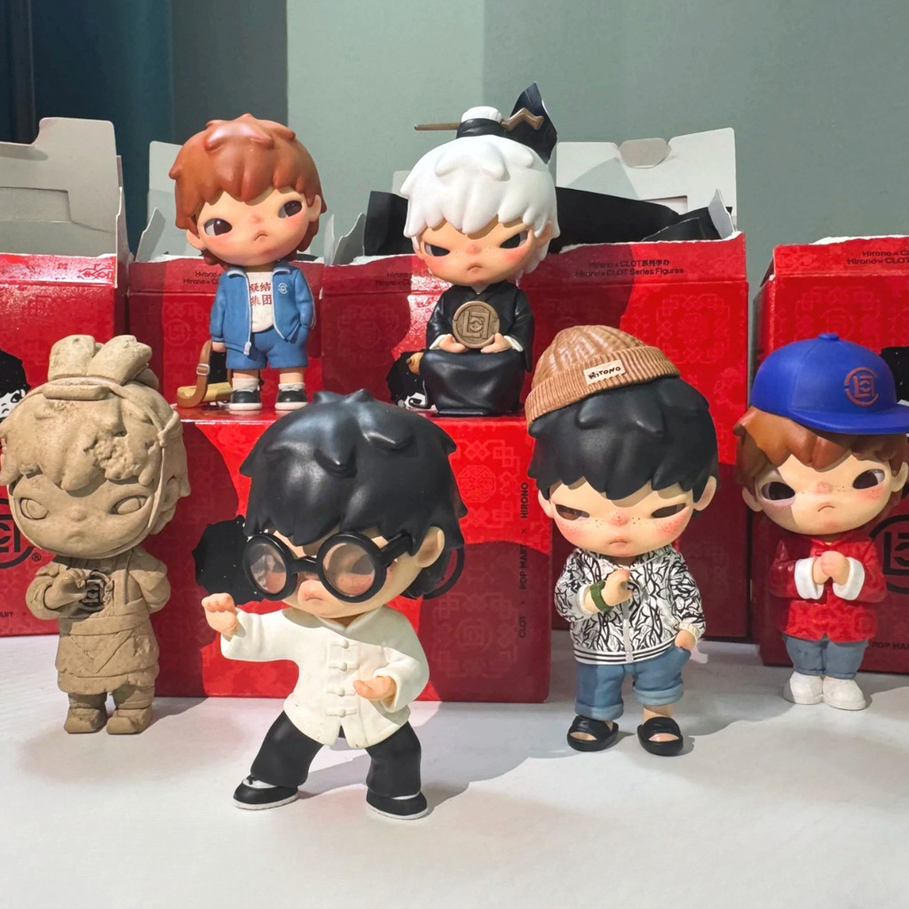 [ Genuine ] POPMART Hirono * CLOT Joint Series Blind Box whole set ...