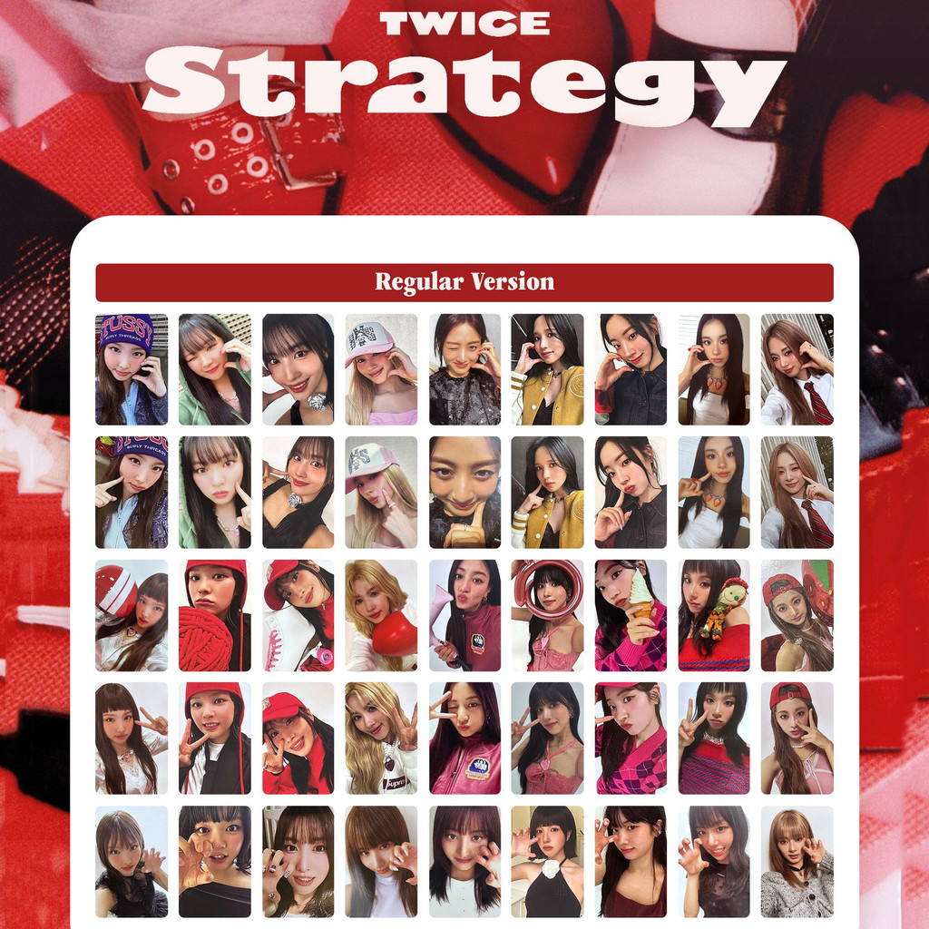 Kpop Twice The 14th Mini Album Strategy Collector Card. | Shopee Philippines