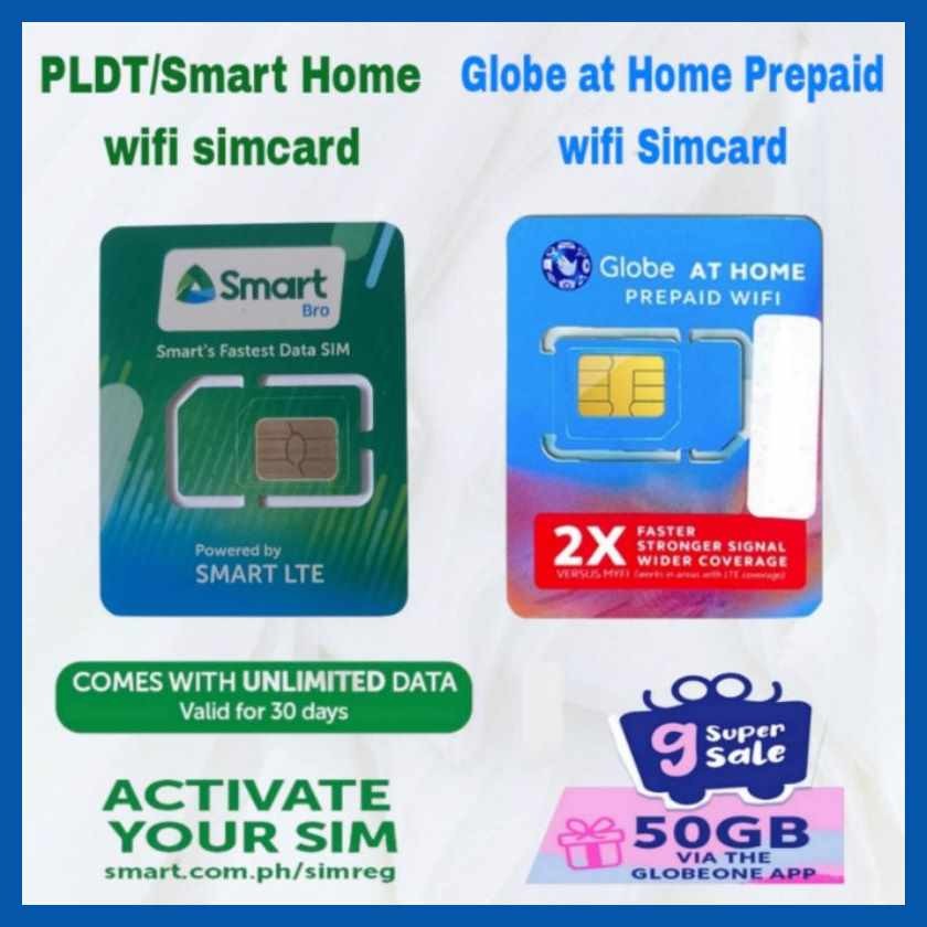 PLDT/Smart|K!and/ac$Globe$JD/At$LR/Home$it/Prepaid$cv/Wifi$KW/Simcard ...