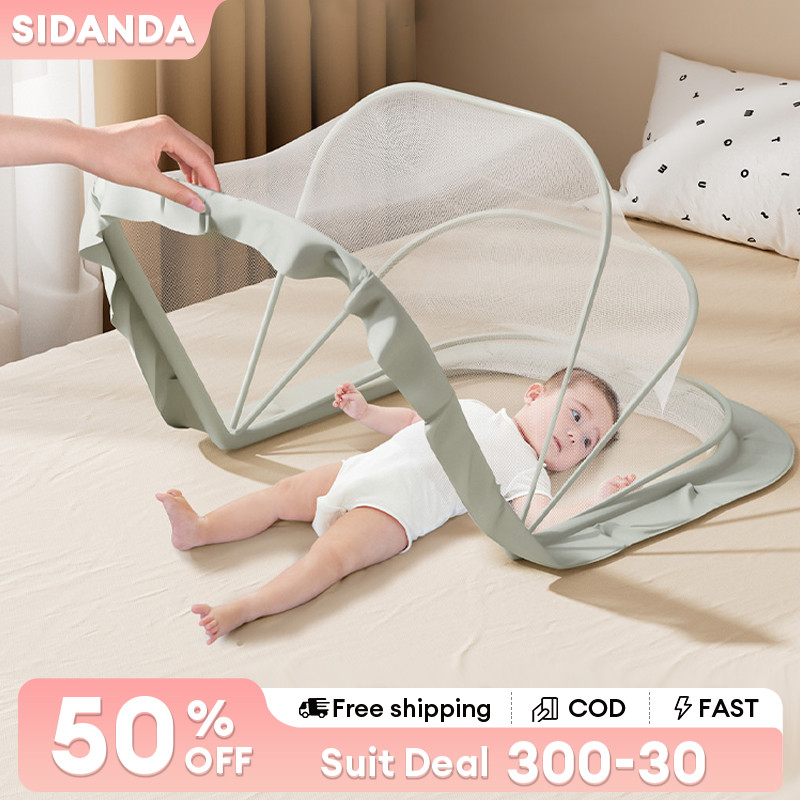 Baby Bed Mosquito Net Foldable Portable Universal Shading And Mosquito ...