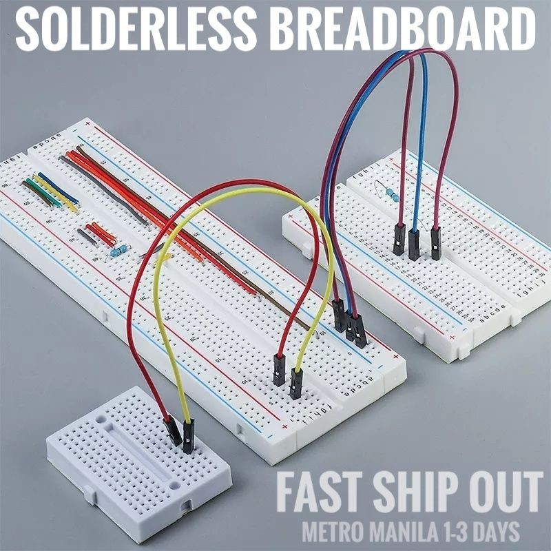 Solderless Breadboard Prototyping Laboratory Experiments 1 2 3 4 Column ...