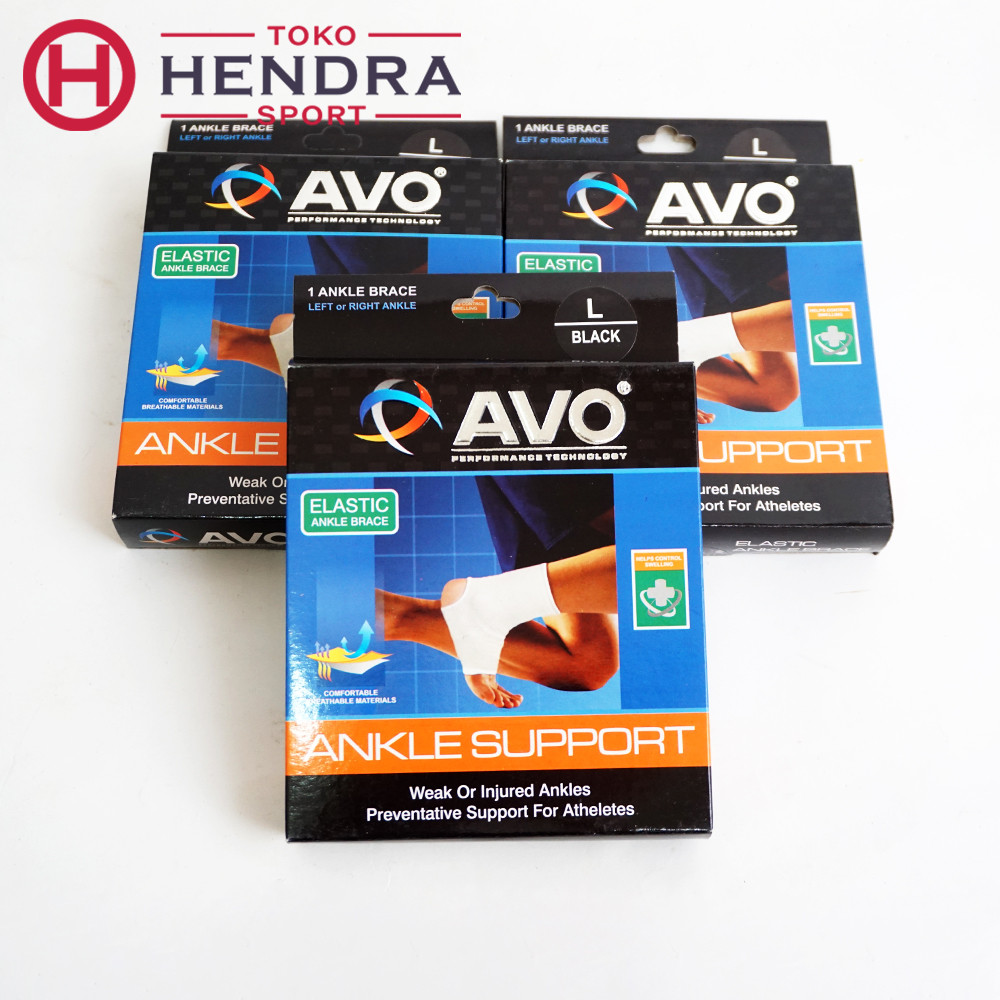AVO Ankle Support | AVO Ankle Brace | AVO Heel Brace (1 Pcs) | Shopee ...