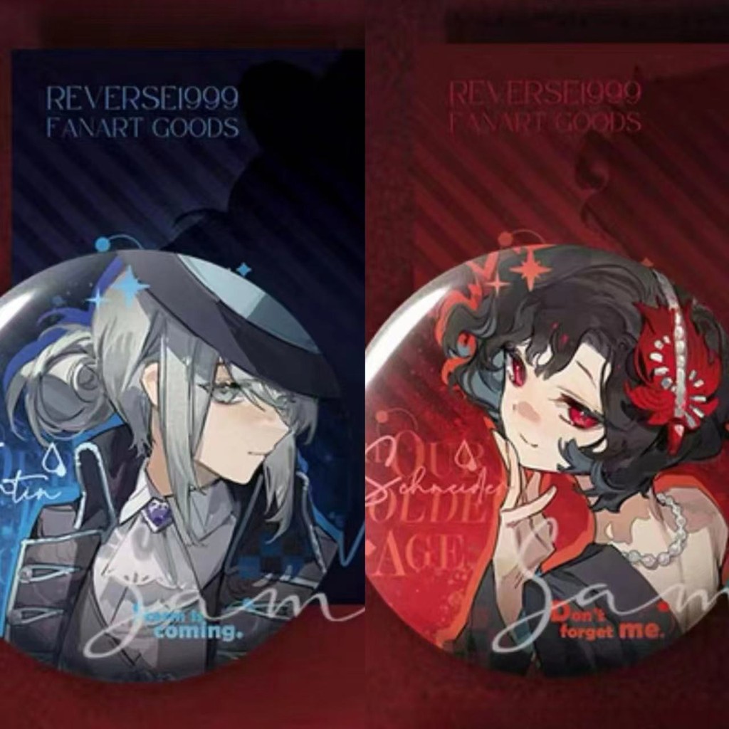 Reverse:1999 Vertin and Schneider 58mm Tin Badge – Steampunk Dual-Shine ...