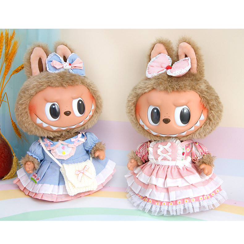 Labubu Vinyl Plush Doll Clothes Replacement Labubu Doll Clothes ...