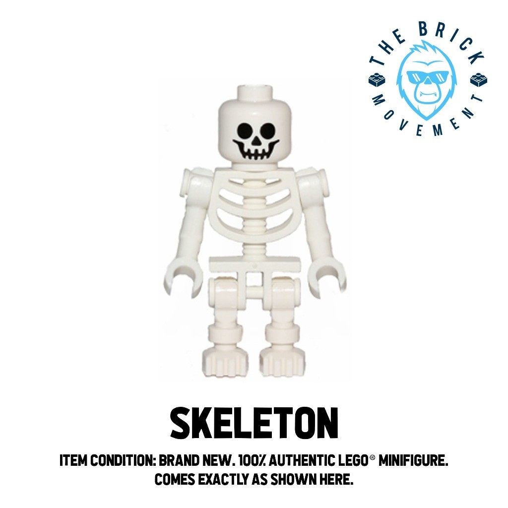 LEGO Skeleton Minifigure | Shopee Philippines