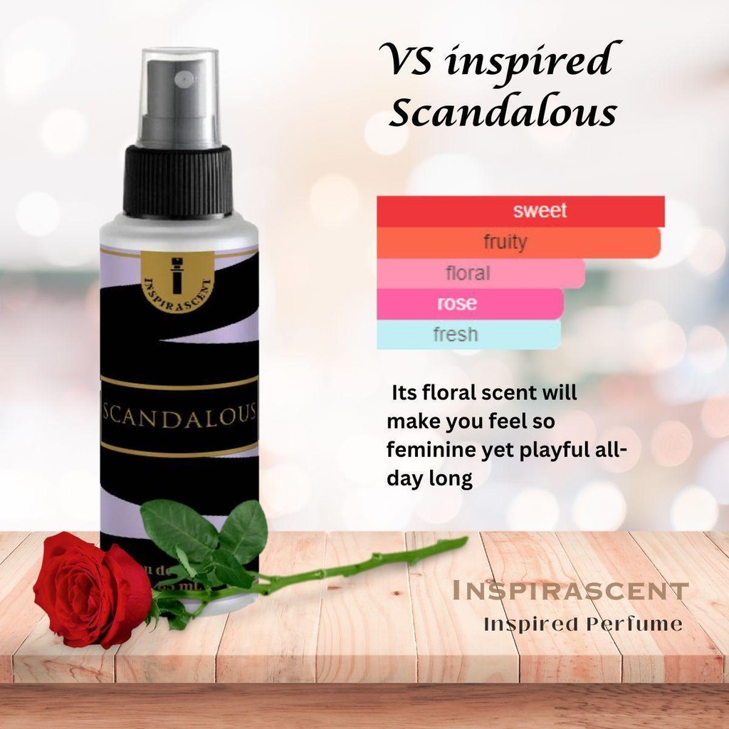 SCANDALOUS - Inspired Perfume 85 mL | Shopee Philippines
