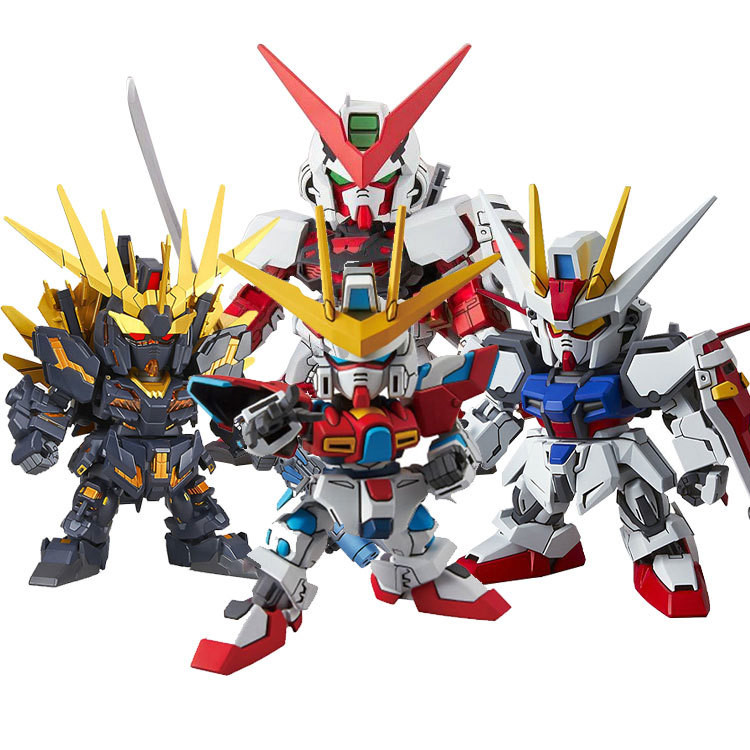 Gundam Bandai SDEX BB EX 01-015 Red Astray Unicorn Strike Freedom Destiny Wing Gundam | Shopee ...