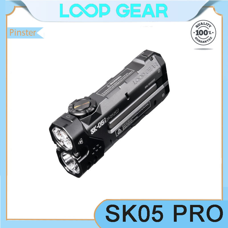 LOOP GEAR SK05 PRO Portable Long Range Strong Outdoor Multifunctional Flashlight | Shopee ...