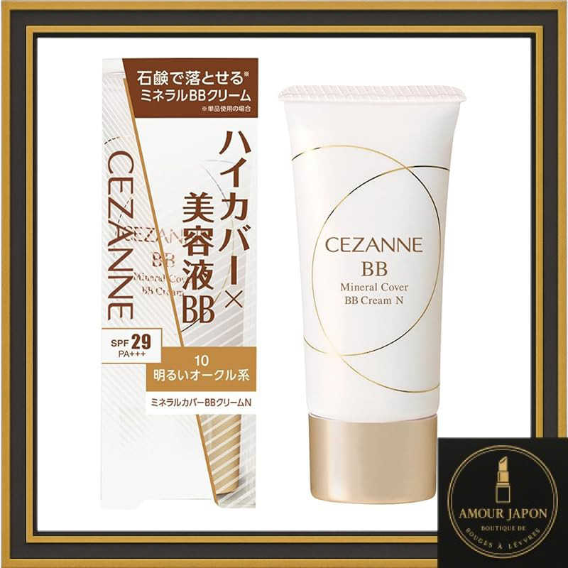 Cezanne Mineral Cover BB Cream N - High Coverage, Soap Removable (30g) | Shopee Philippines