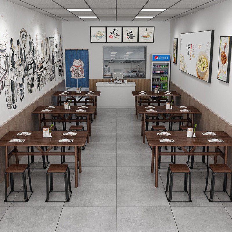 Commercial Fast Food Restaurant Table and Chair Combination Factory ...